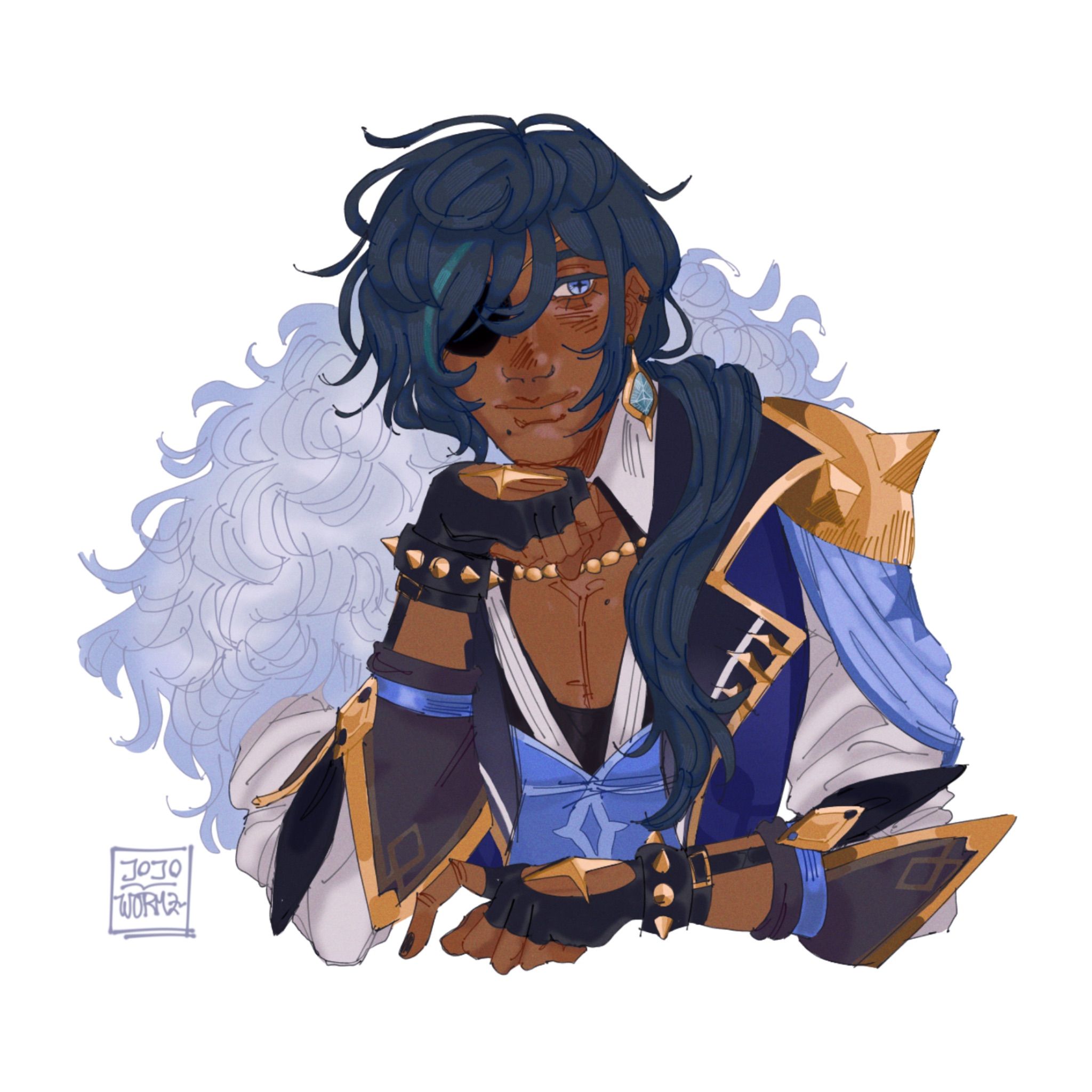 Old Kaeya drawing Genshin Impact | HoYoLAB