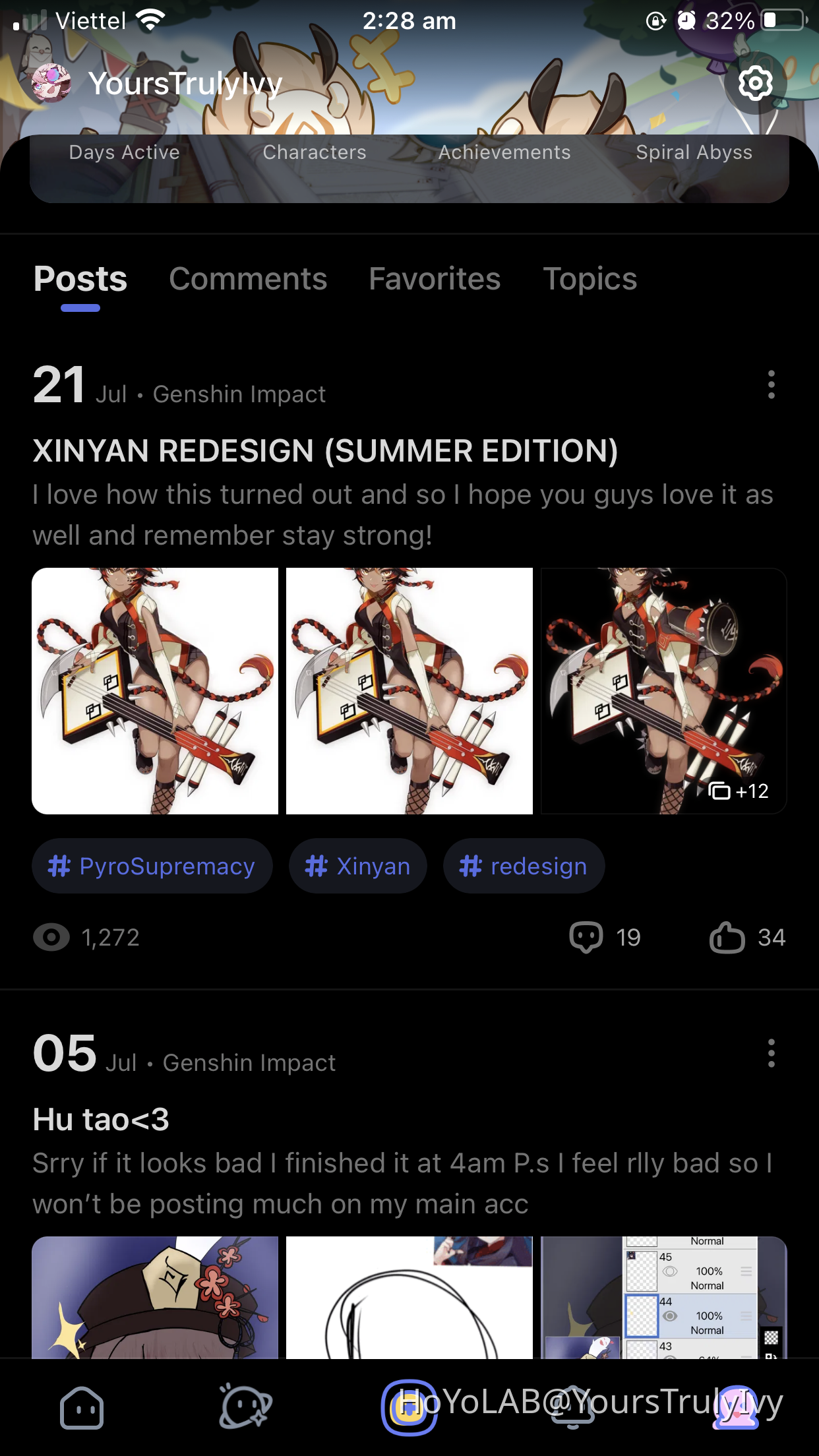 Omg tysmm guys this is my most popular post on this acc | HoYoLAB