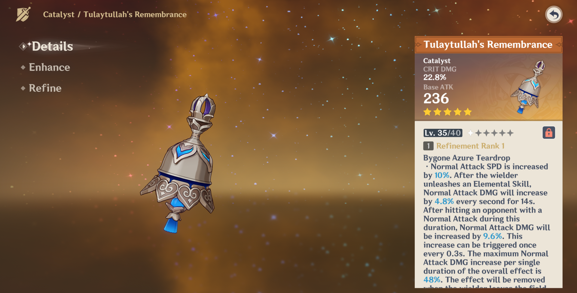 Finally Got Wanderer's weapon Genshin Impact | HoYoLAB