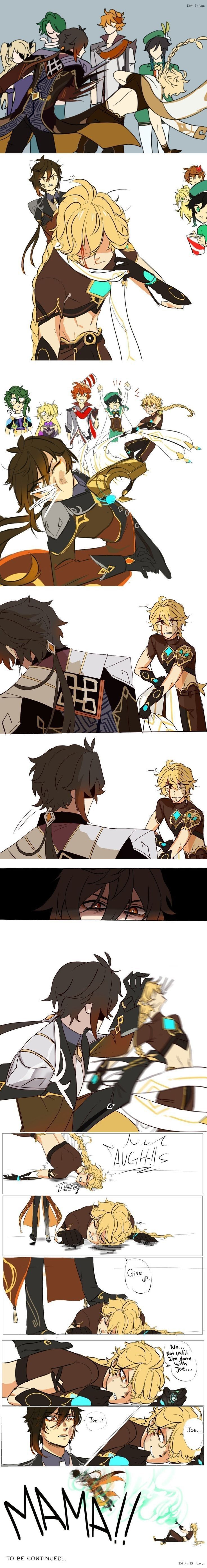 fighting🤣🤣🤣 Genshin Impact | HoYoLAB