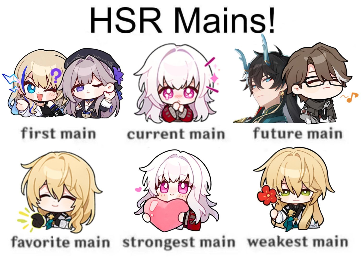 HSR Mains Honkai: Star Rail | HoYoLAB