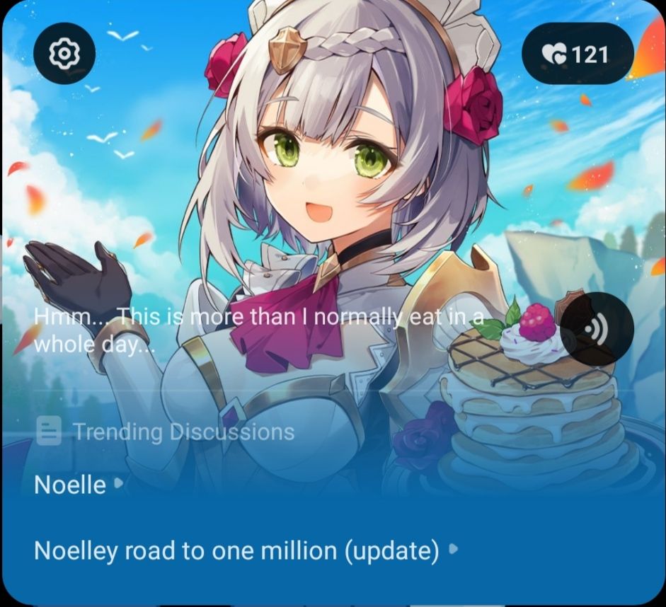 New Noelle Widget Genshin Impact | HoYoLAB
