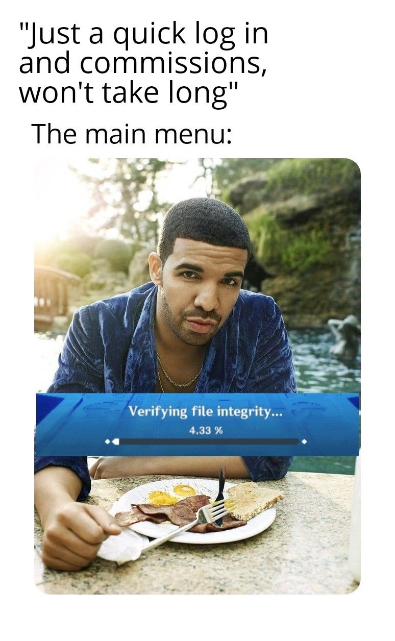 unrelatable and unfunny meme Genshin Impact | HoYoLAB