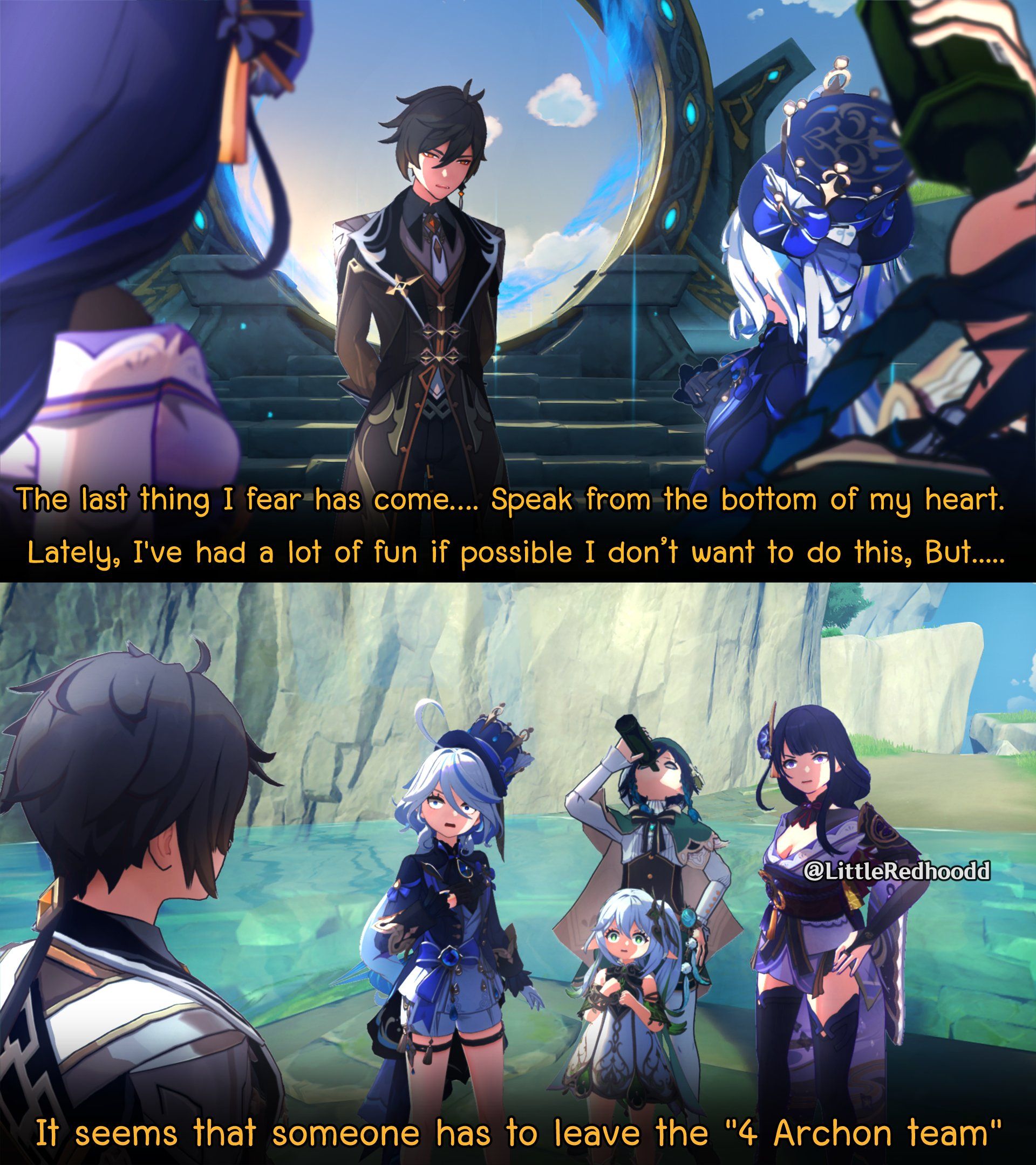 Seems like the new archon has caused us quite a problem here... Genshin ...