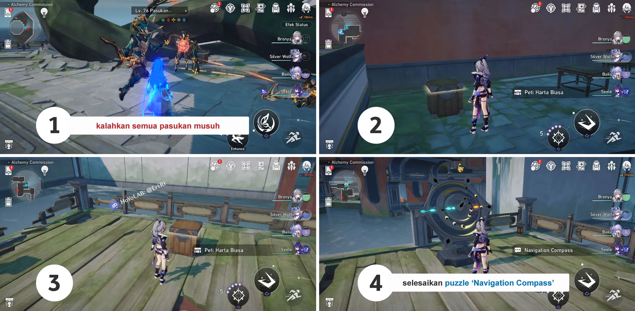 [Guide] Semua Lokasi Peti Harta di Alchemy Commission! Xianzhou Luofu ...