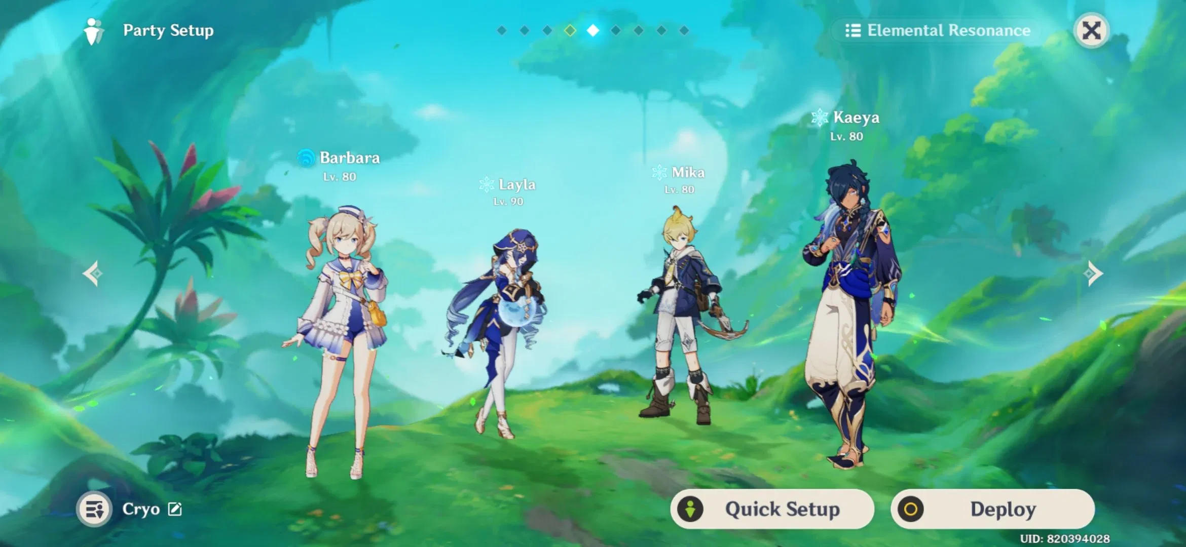 NEW PARTY SELECTION SCREEN!!😍 Genshin Impact | HoYoLAB