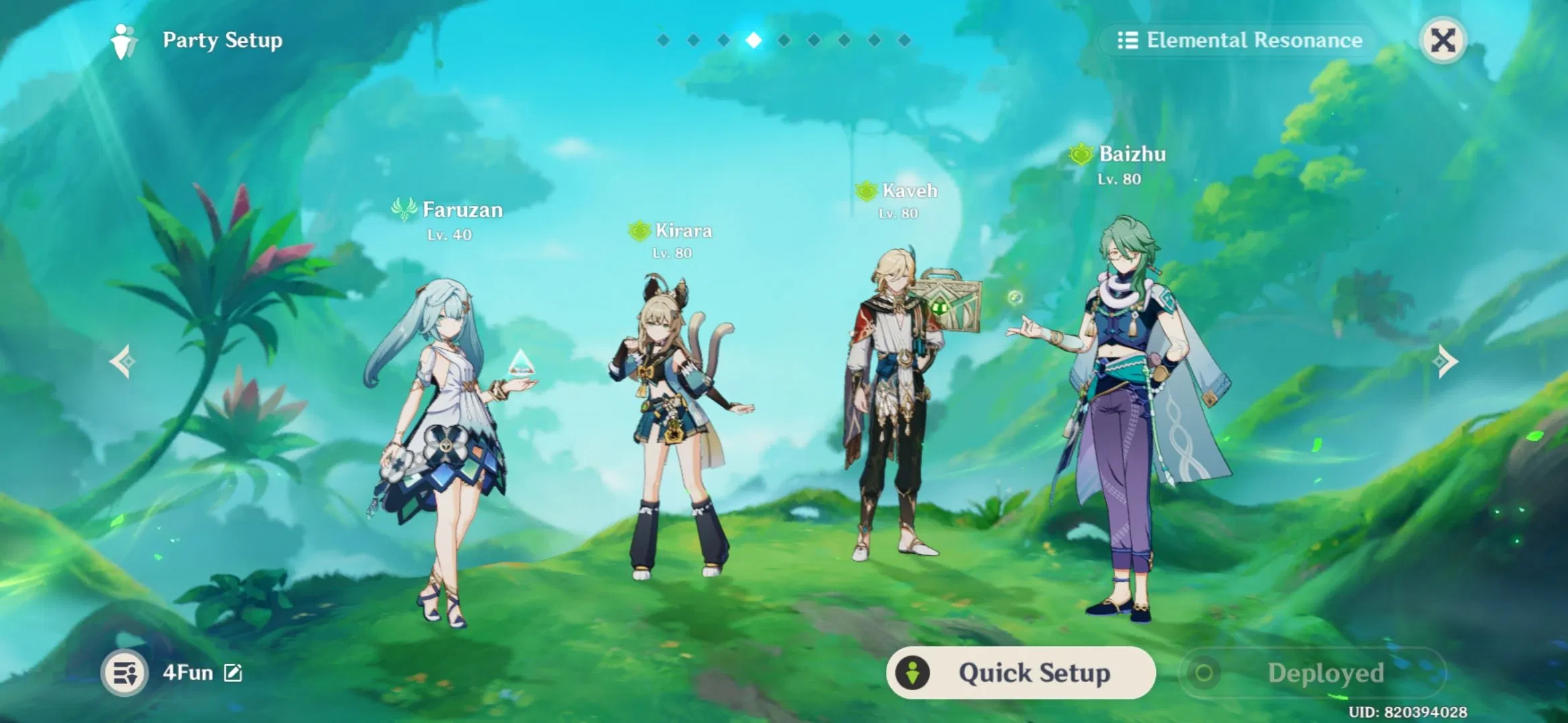 NEW PARTY SELECTION SCREEN!!😍 Genshin Impact | HoYoLAB