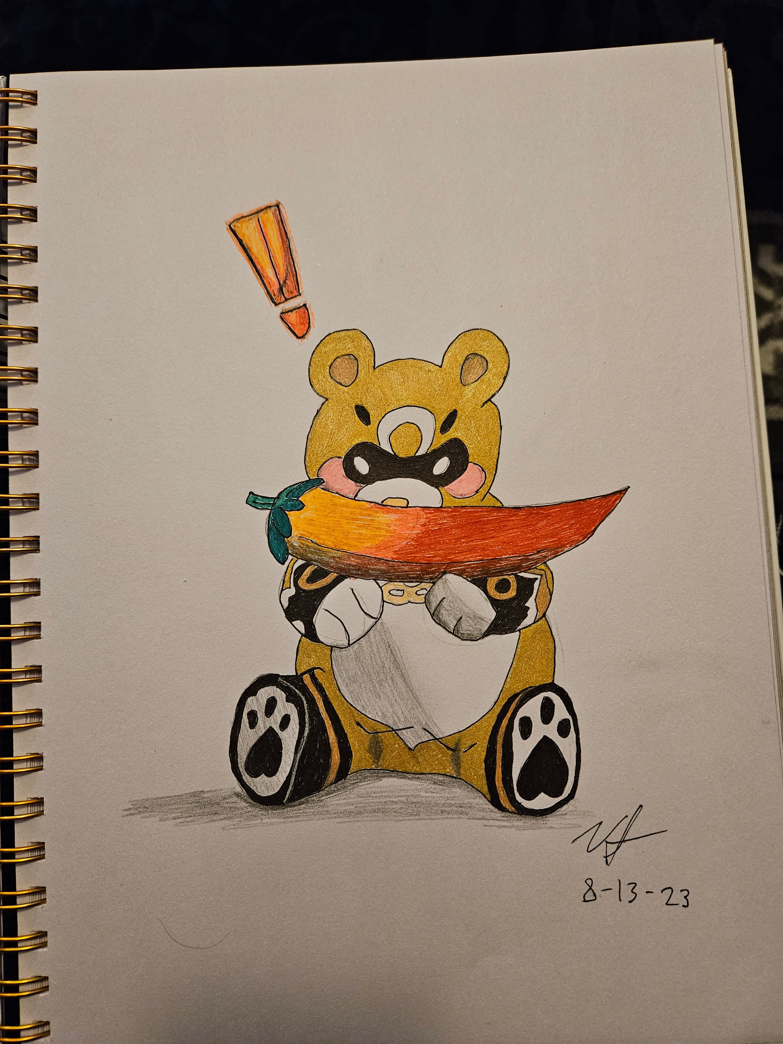 A Guoba drawing I did because Guoba is the best Genshin Impact | HoYoLAB