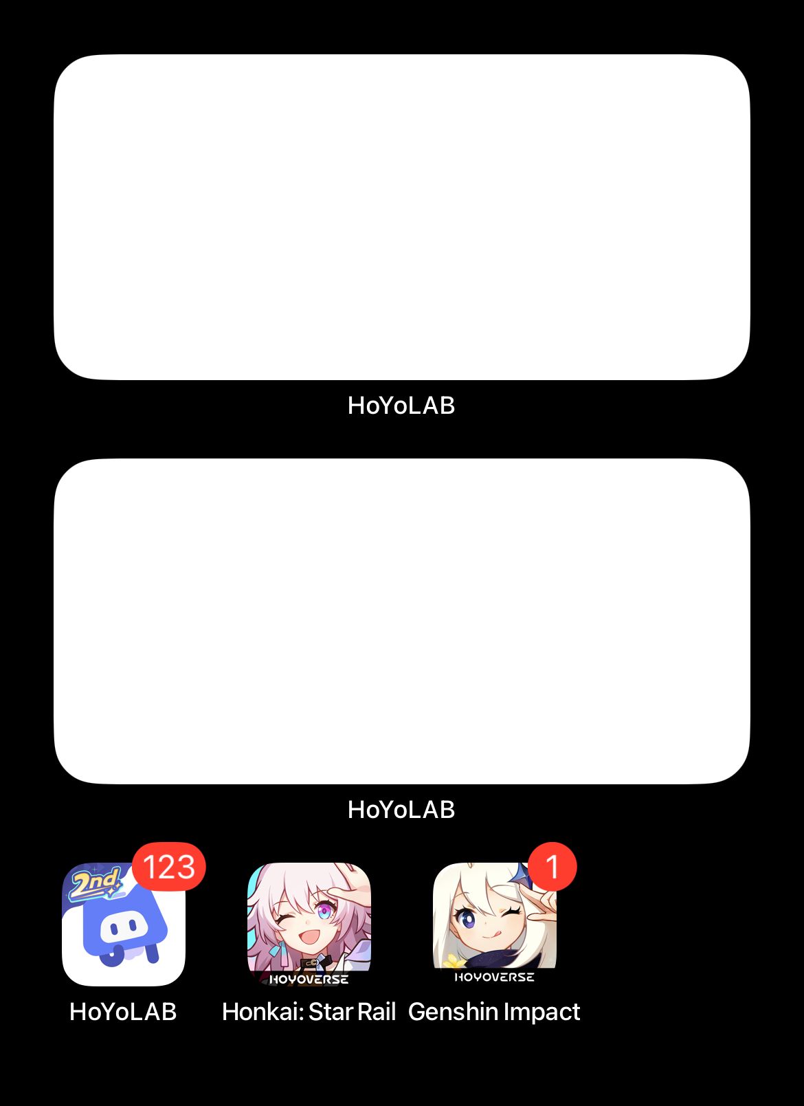 Did new HoYoLab update break widgets? | HoYoLAB