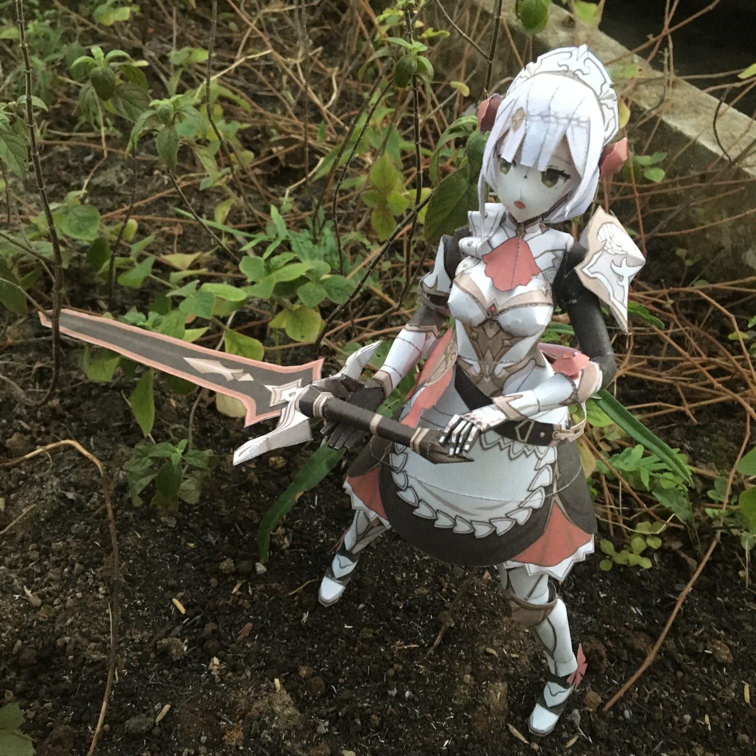 Noelle papercraft Genshin Impact | HoYoLAB