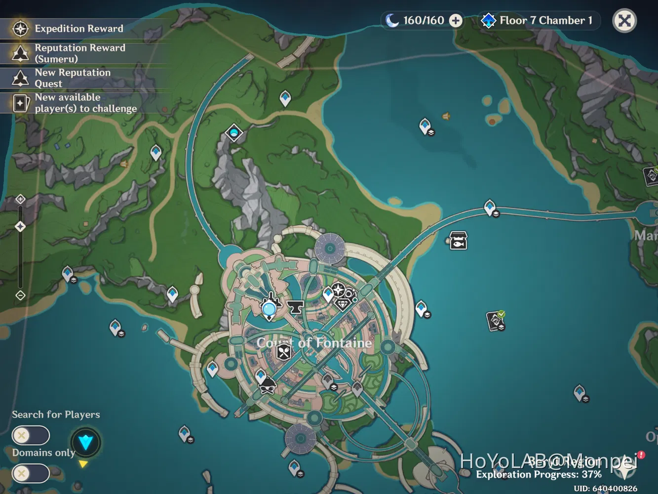 Help I have no life I finished like 2 quests and the whole Fontaine map ...