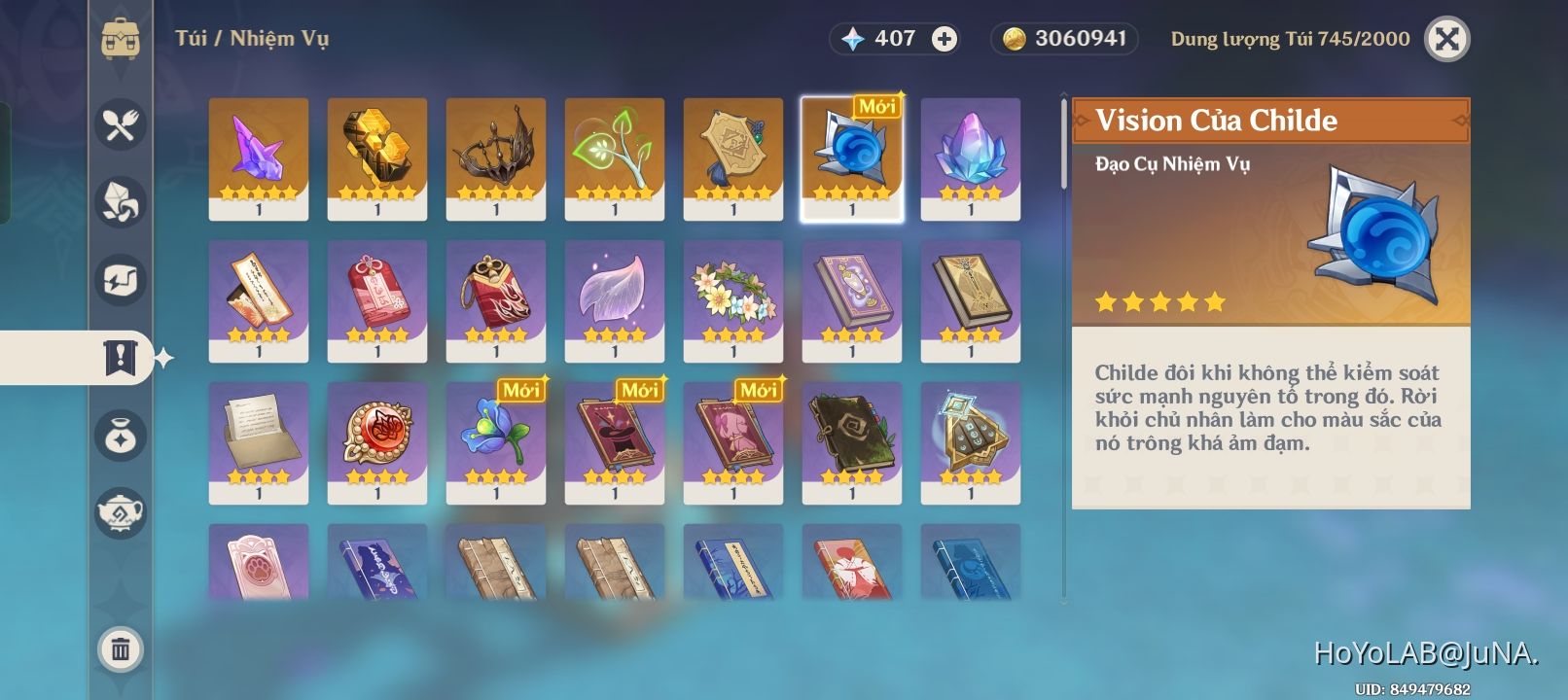 Vision của Đạt NLH vẫn đang giữ có lẽ là cập nhật cốt truyện ma thần ...