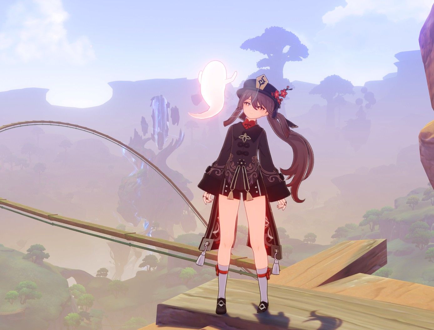 รูปน้องฮูเต๋าเชตที่1 ( Take a photo of Hu Tao set 1st ) แดนมายากระจกเงา ...