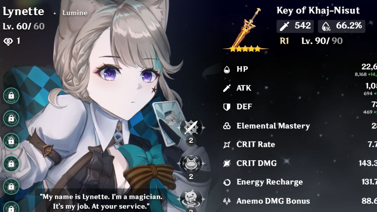 A Way-Too-Early Lynette Build! Genshin Impact | HoYoLAB