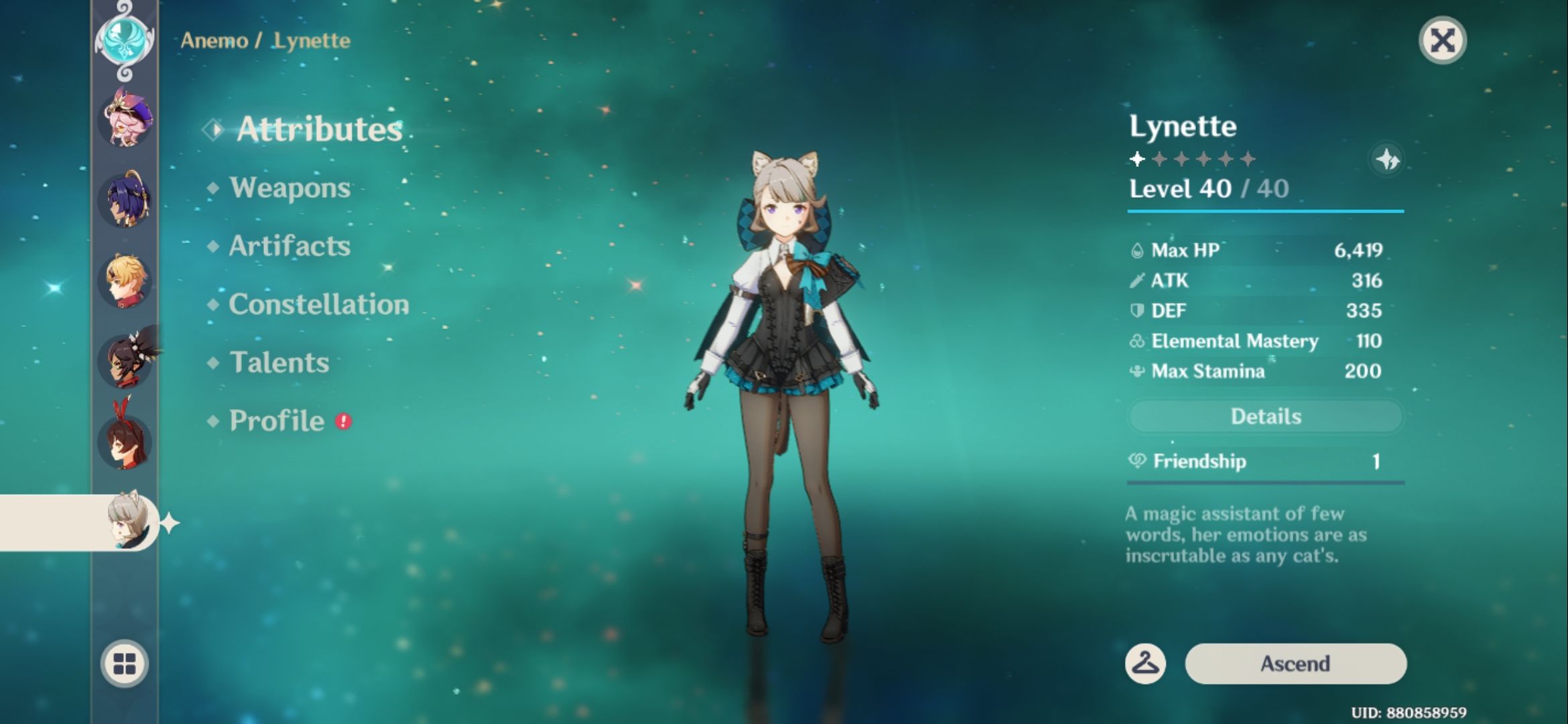 speed Lynette build didn't even lvl up her artifacts Genshin Impact ...