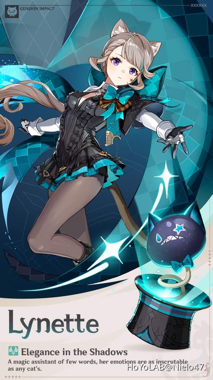 Lynette - An Anemo DPS Sword Character! 🙀🎩🌬️🗡️ Genshin Impact | HoYoLAB