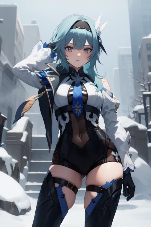 Eula AI art Genshin Impact | HoYoLAB