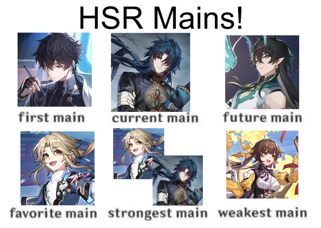 My HSR Mains Honkai: Star Rail | HoYoLAB