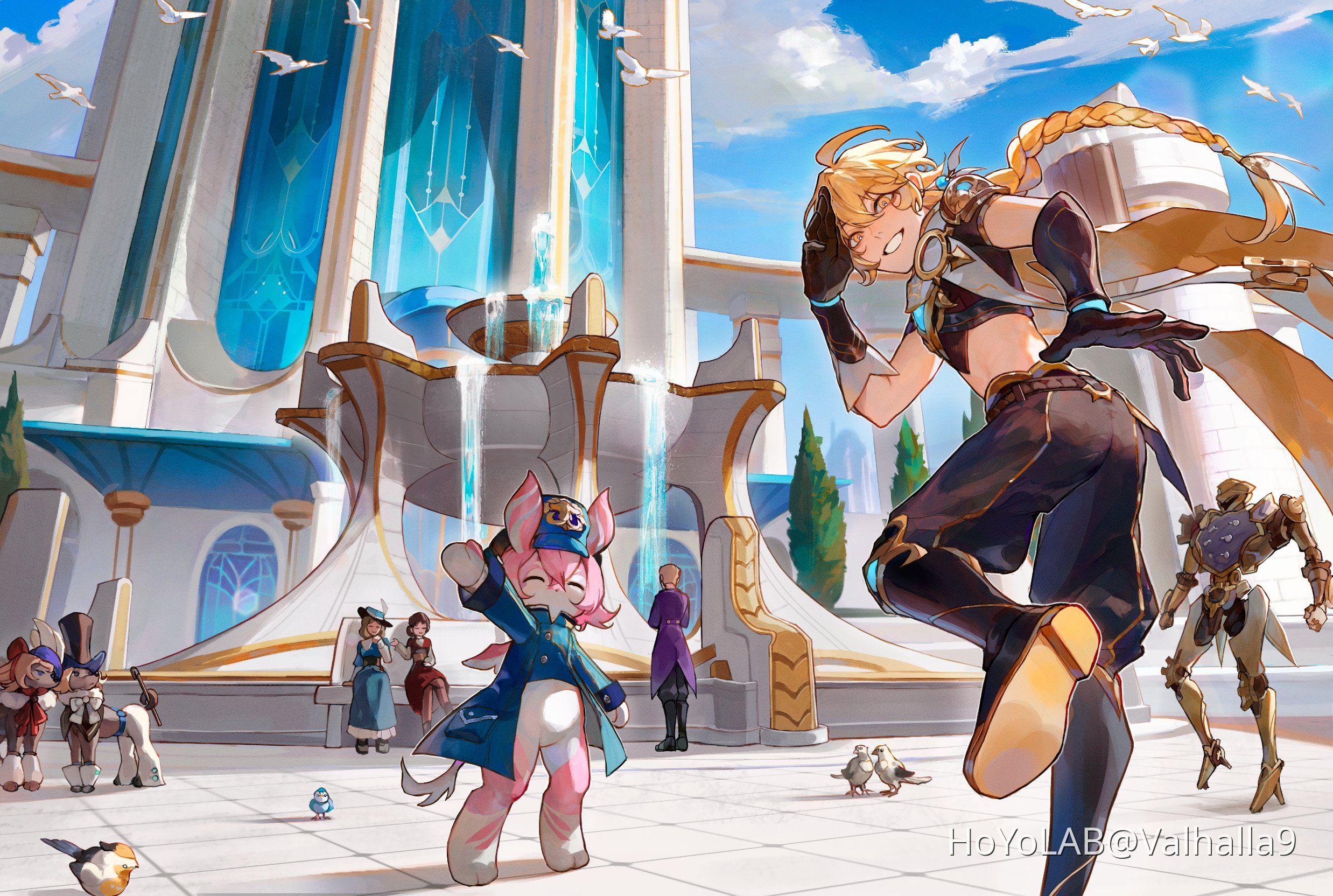 Paimon POV: Aether visiting Fontaine Genshin Impact | HoYoLAB