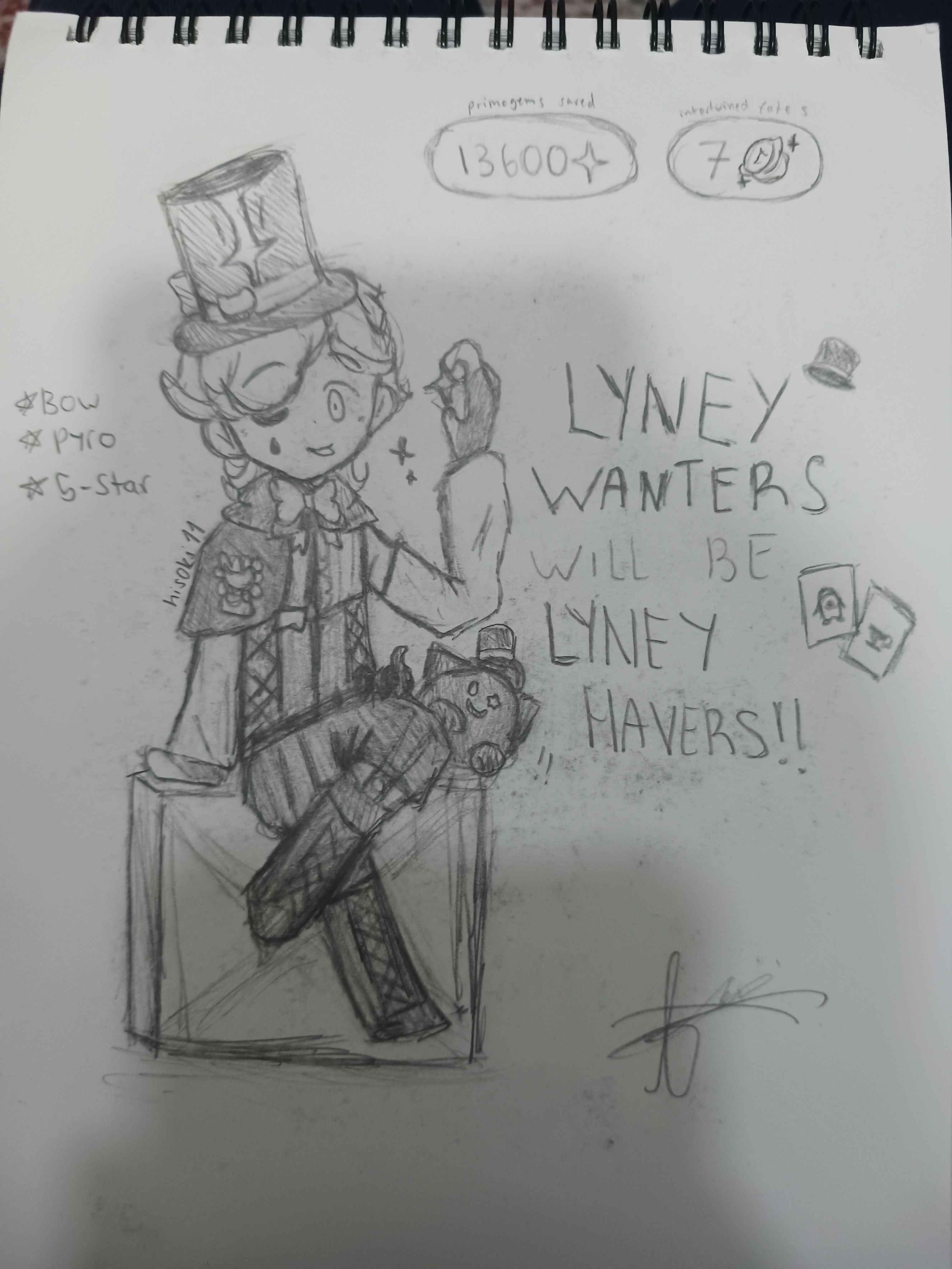 Good luck with your Lyney/Yelan pulls! Genshin Impact | HoYoLAB