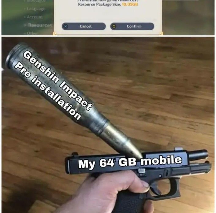 RIP mobile Player again and Again !! 😂 Genshin Impact | HoYoLAB