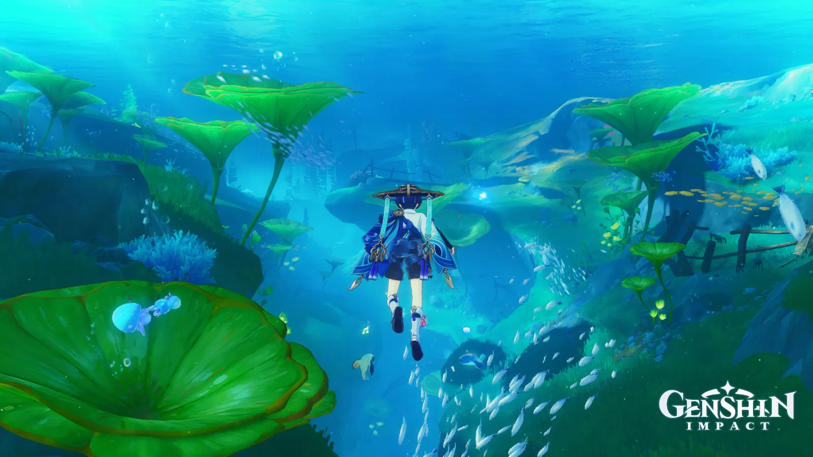 my boy aesthetically blends in underwater Genshin Impact | HoYoLAB