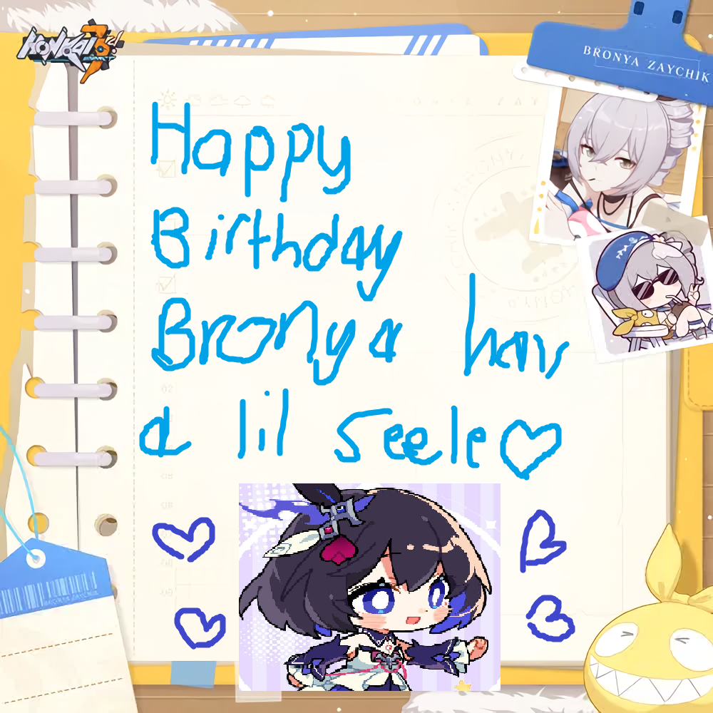 happy b-day bronya 💙💙💙 Honkai Impact 3rd | HoYoLAB