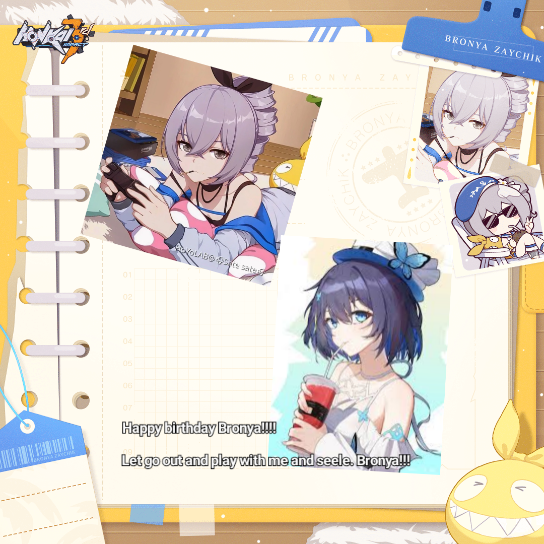Happy birthday Bronya!!!! Honkai Impact 3rd | HoYoLAB