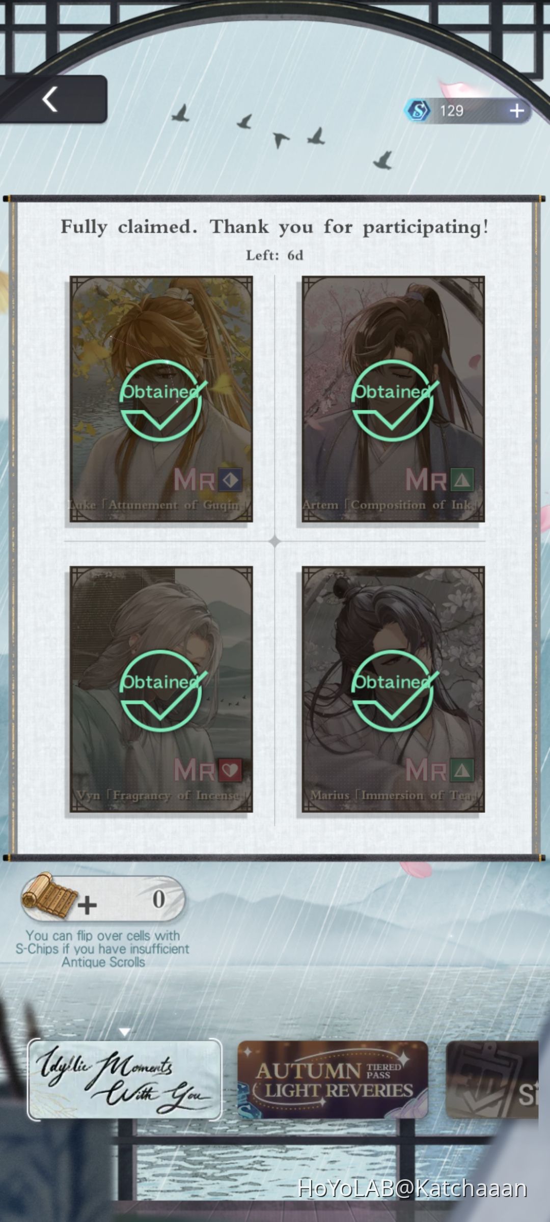 4/4 MR Cards Tears of Themis | HoYoLAB