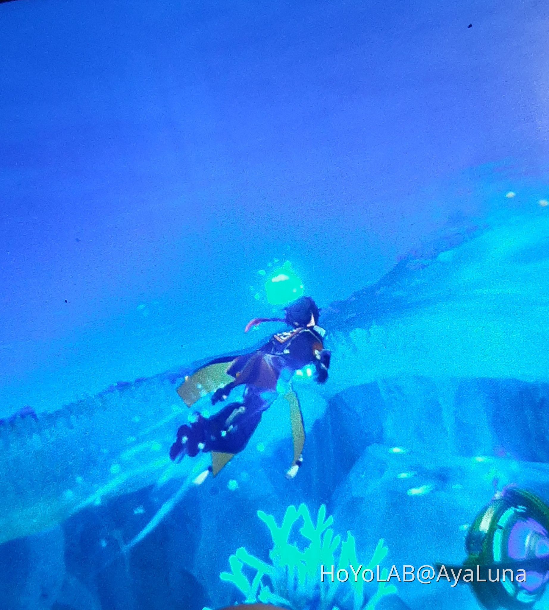 Zhongli has very graceful swimming Genshin Impact | HoYoLAB