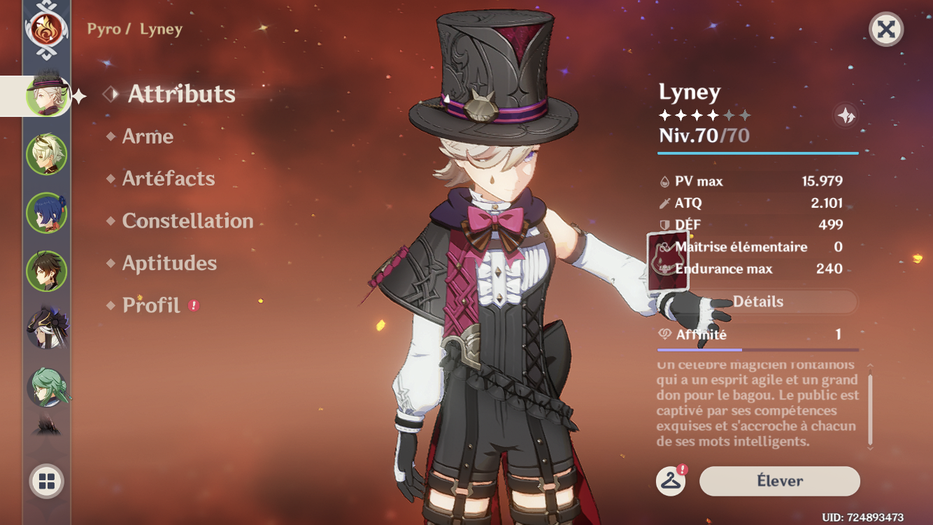 Lyney Genshin Impact | HoYoLAB