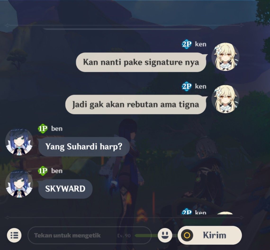 CAPEK AMA KEYBOARD TEMEN KU Genshin Impact | HoYoLAB
