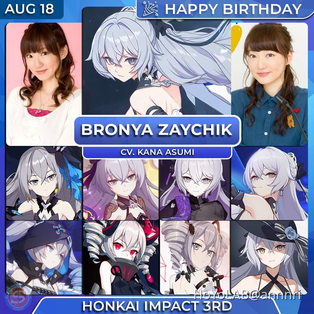happy birthday to you bronya zaychilk Honkai Impact 3rd | HoYoLAB