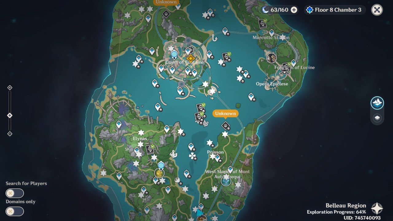 Fontaine Exploration Progress Genshin Impact | HoYoLAB