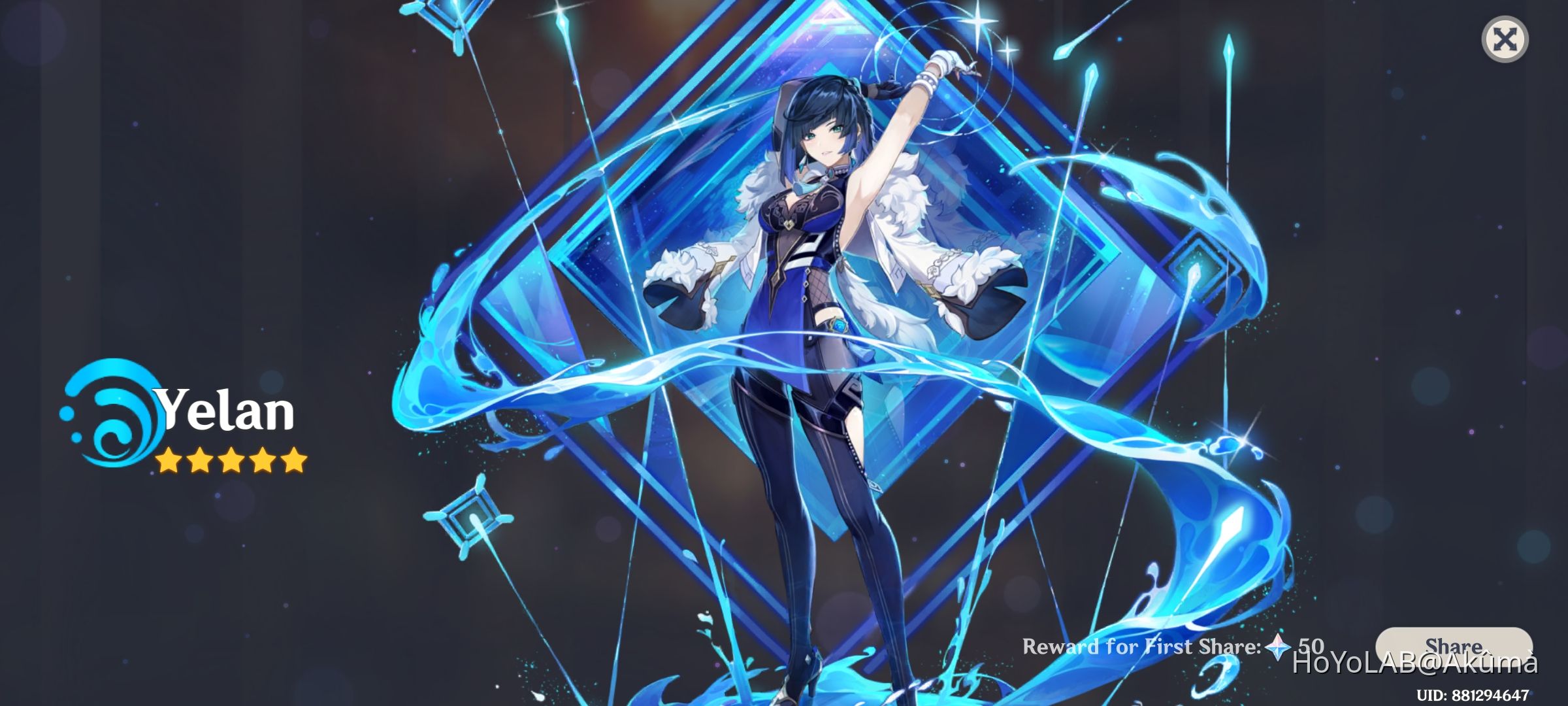 Finally got Yelen in 70th pull Genshin Impact | HoYoLAB