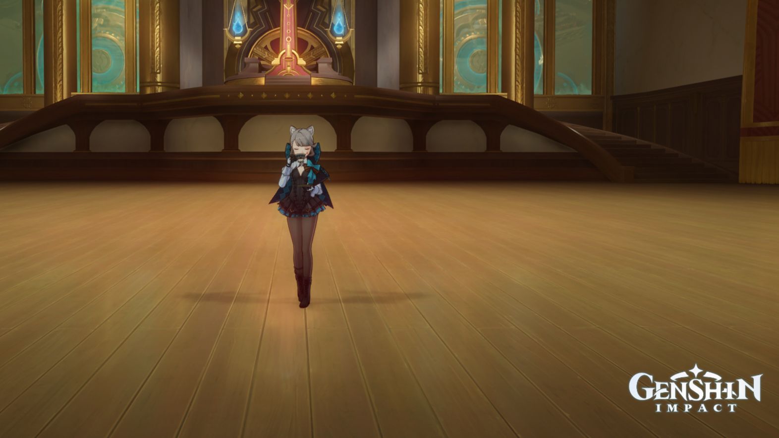 [Version 4.0] Lynette drinking tea Genshin Impact 4.0. Genshin Impact ...