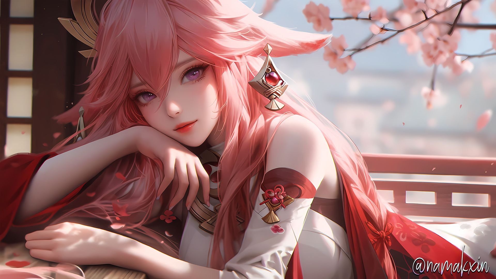 Yae Wallpaper for those who needed Genshin Impact | HoYoLAB