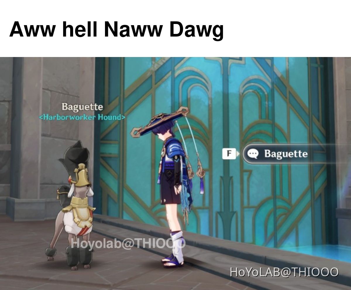 More Fontaine memes cuz I am loving the place so far Genshin Impact ...