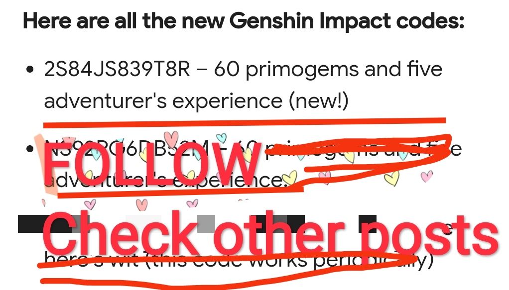 NEW CODE WORKING CHECK OTHERS POSTS TO Genshin Impact | HoYoLAB