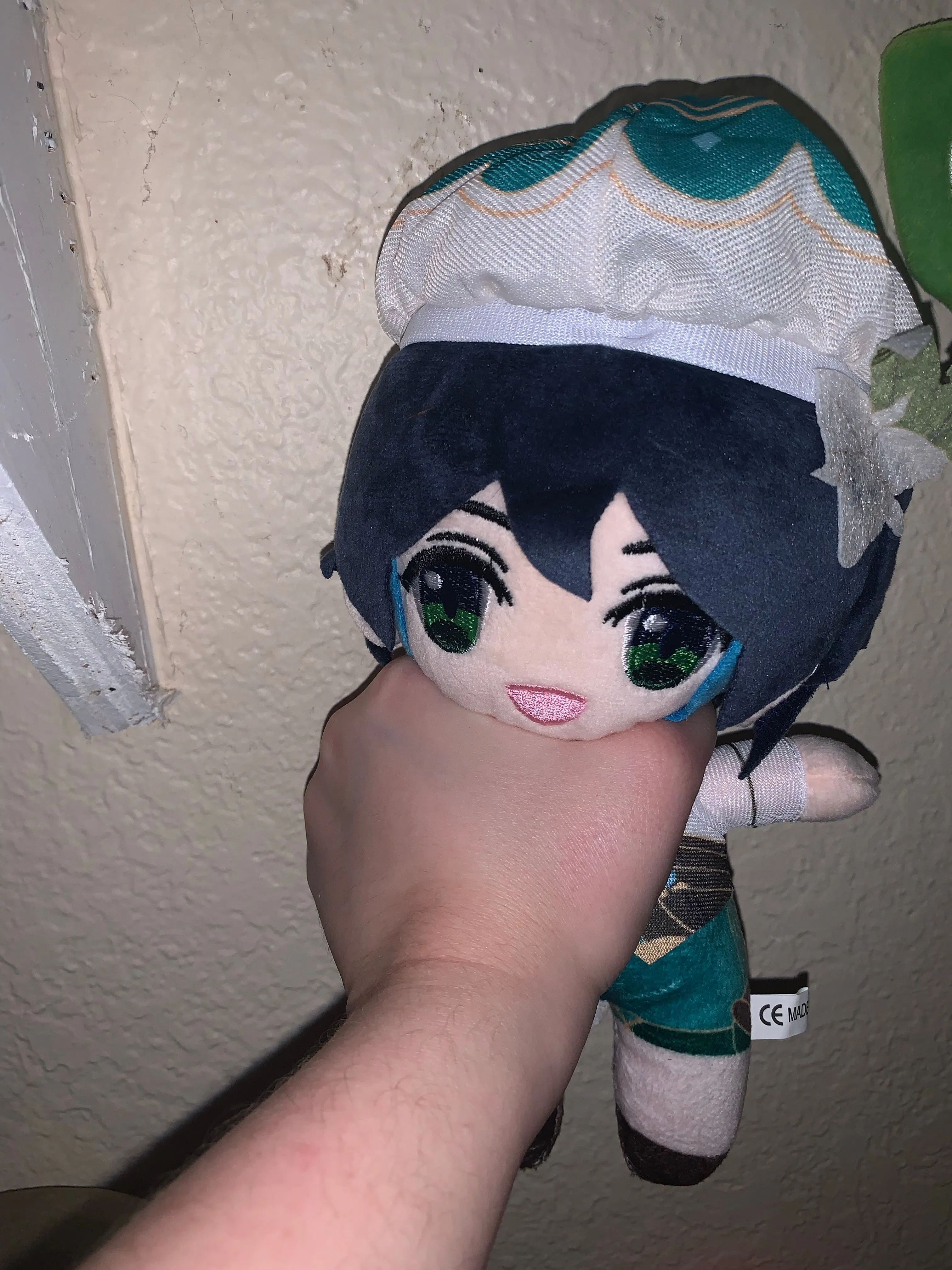 My husband got me a Wanderer plushie to match my cursed Venti Genshin ...