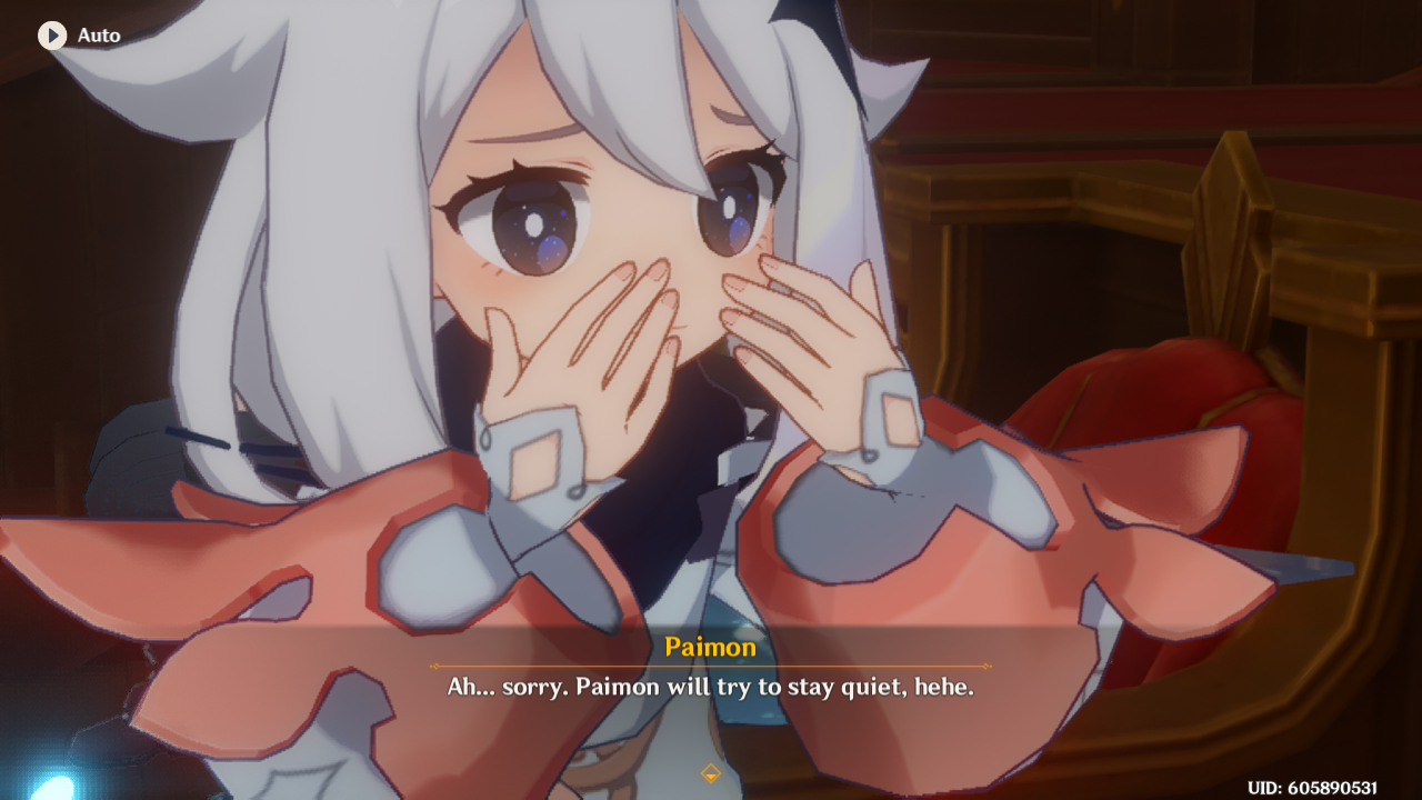 Bruh Paimon with nails looks so cursed for some reason. Genshin Impact ...