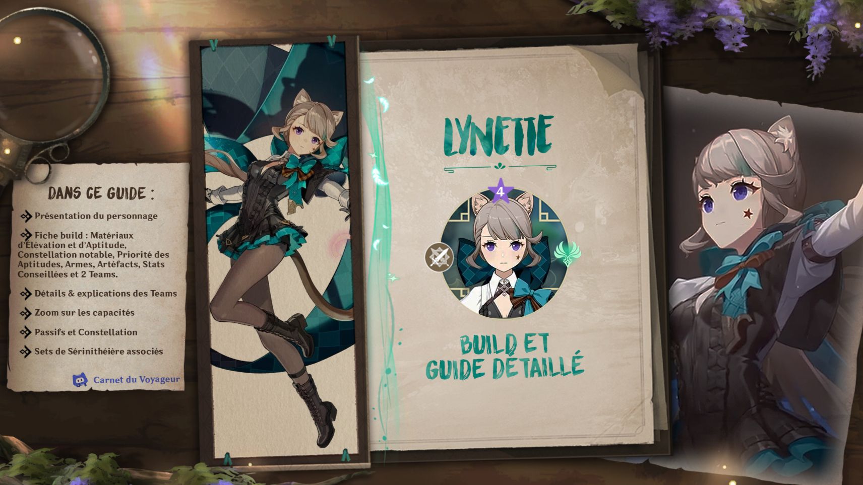 [Version 4.0] Lynette | Guide complet : Support Anémo + MDPS Anemo (C6) Genshin Impact | HoYoLAB