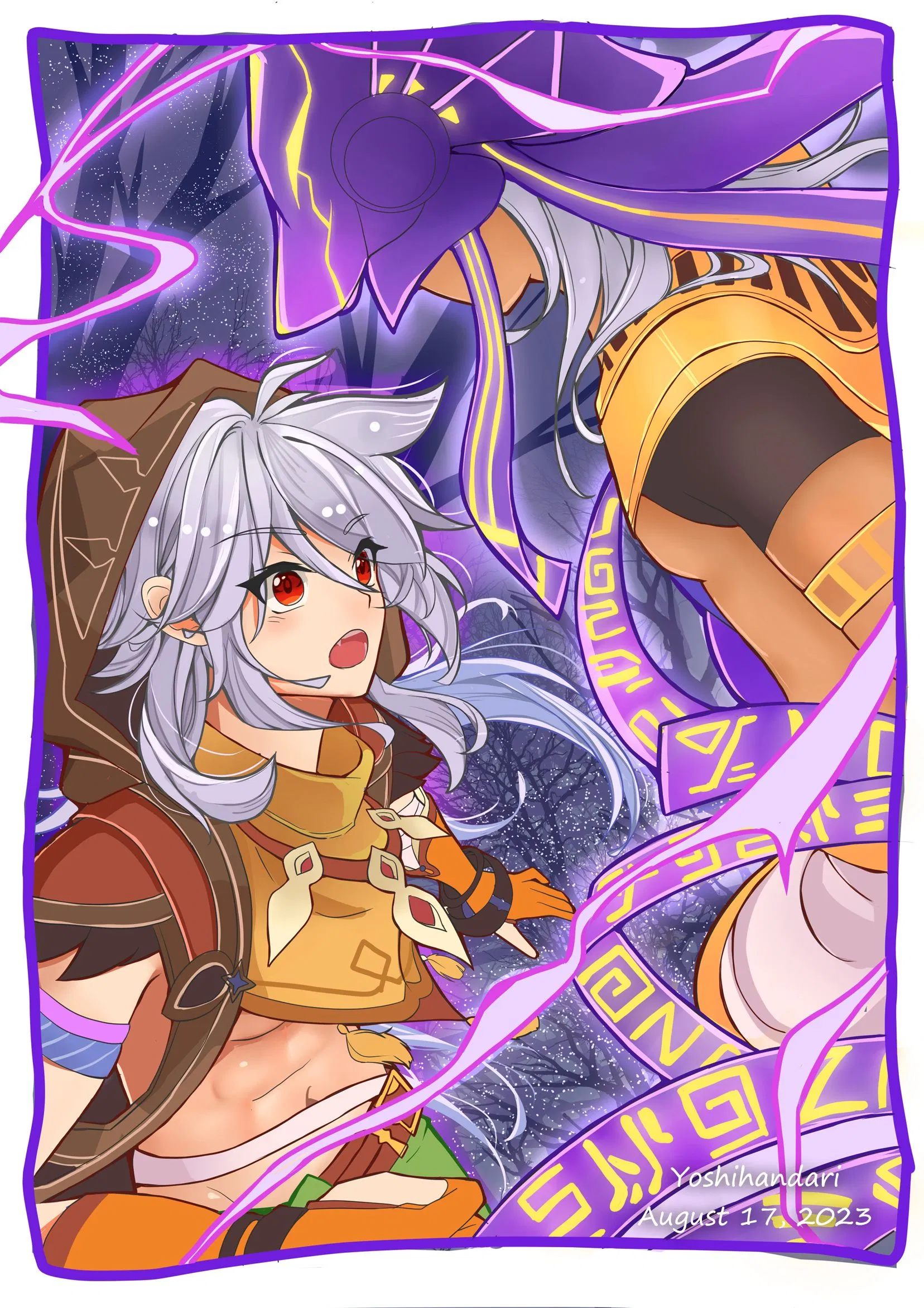 REQUESTED ART 1. Razor and Cyno Genshin Impact | HoYoLAB