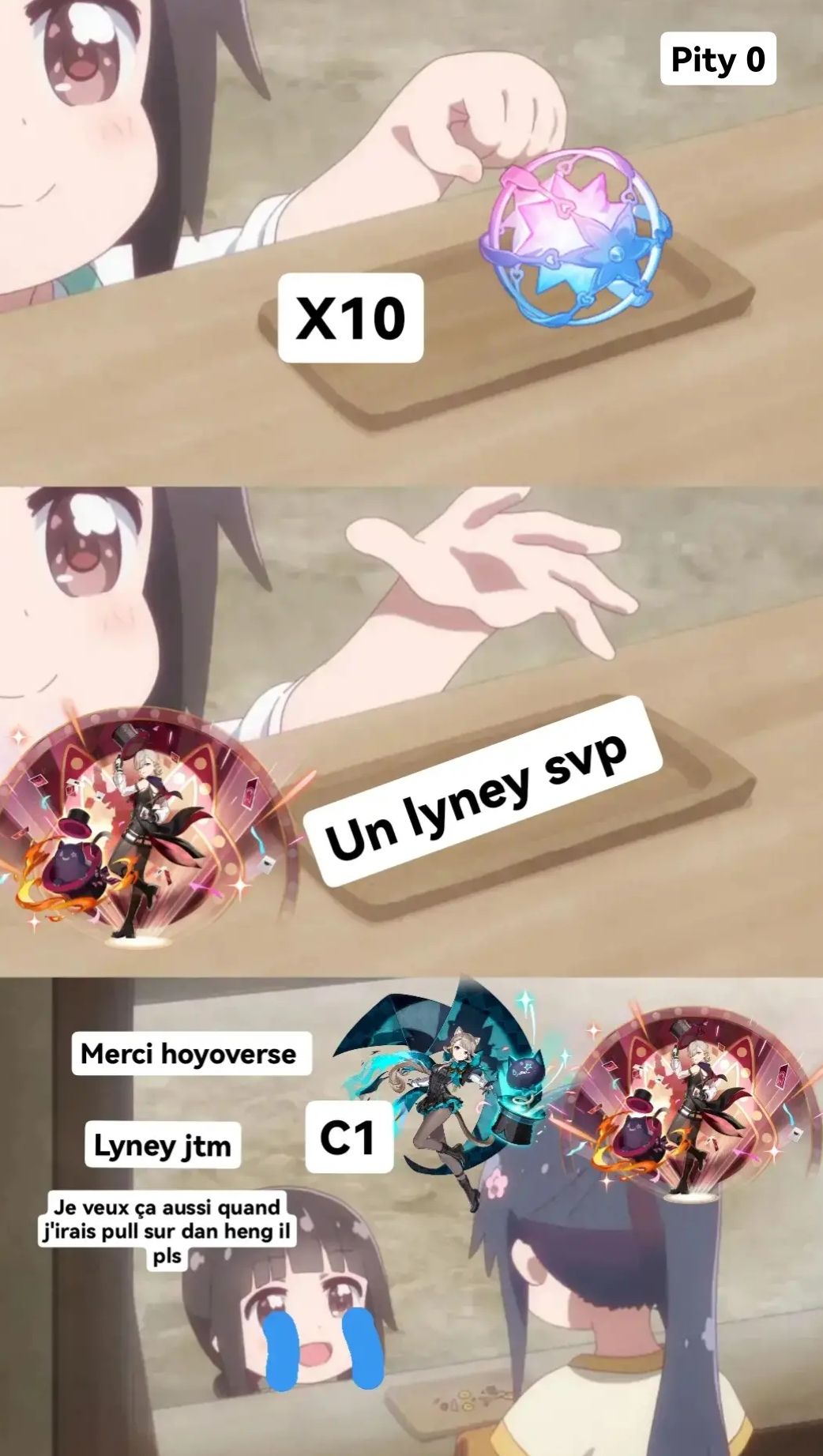 my lyney pulls/ mes pulls sur lyney Genshin Impact | HoYoLAB