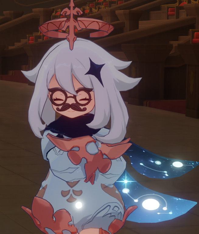 please tell me we get to toggle paimon's glasses on and off from now on ...