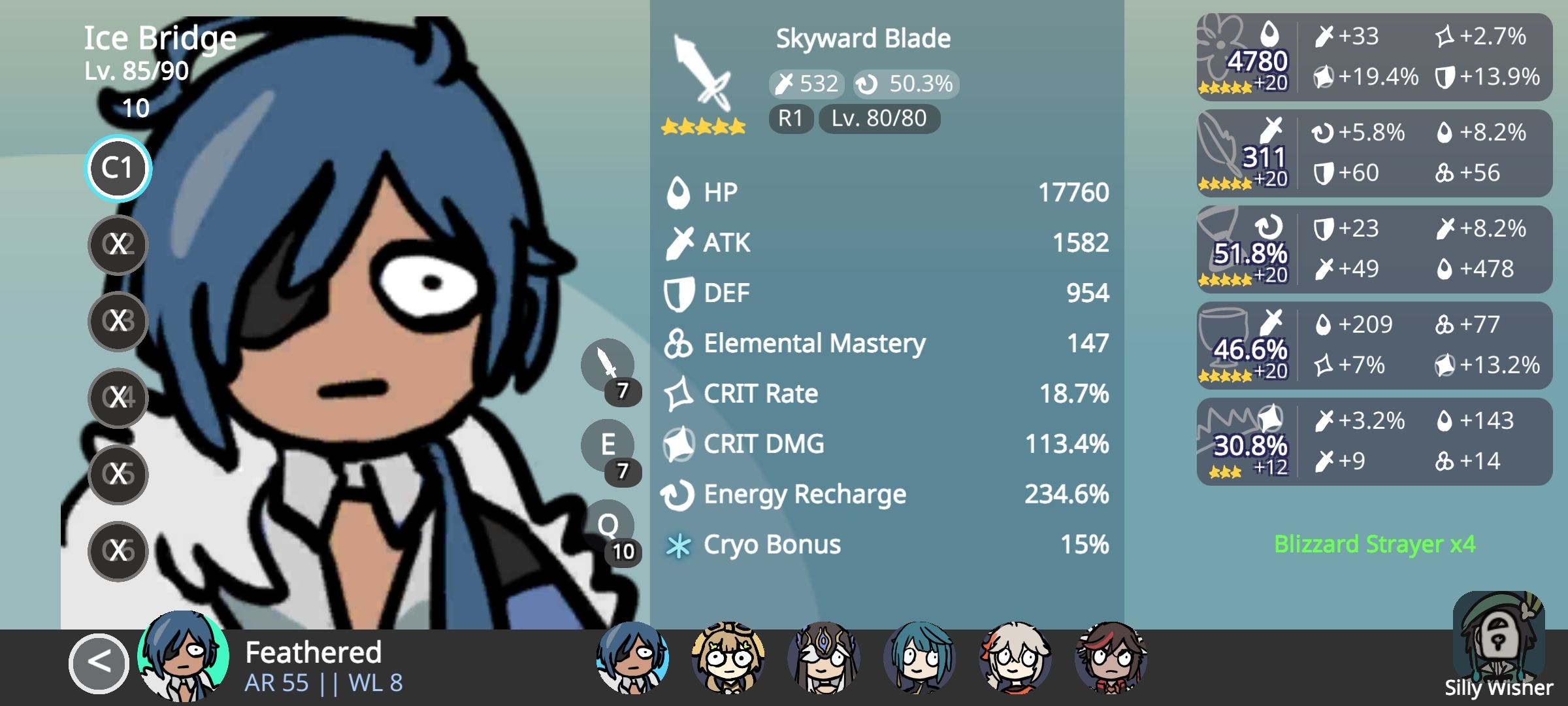 Silly Wisher looks silly Genshin Impact | HoYoLAB