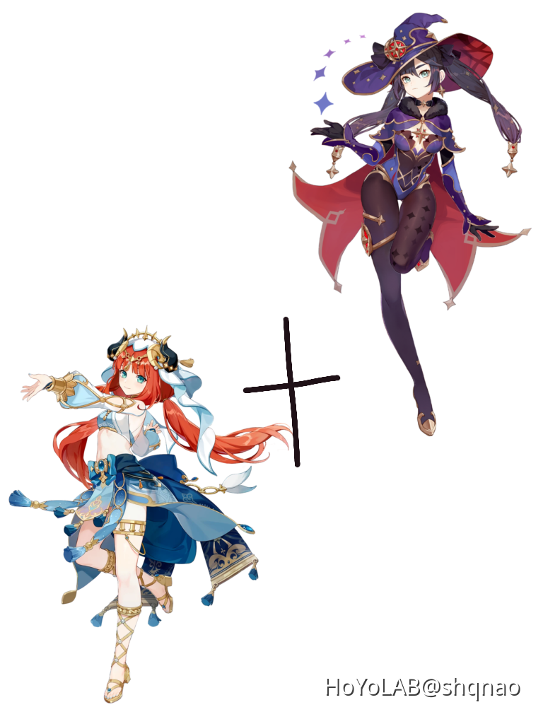 nilou + mona cross? Genshin Impact | HoYoLAB