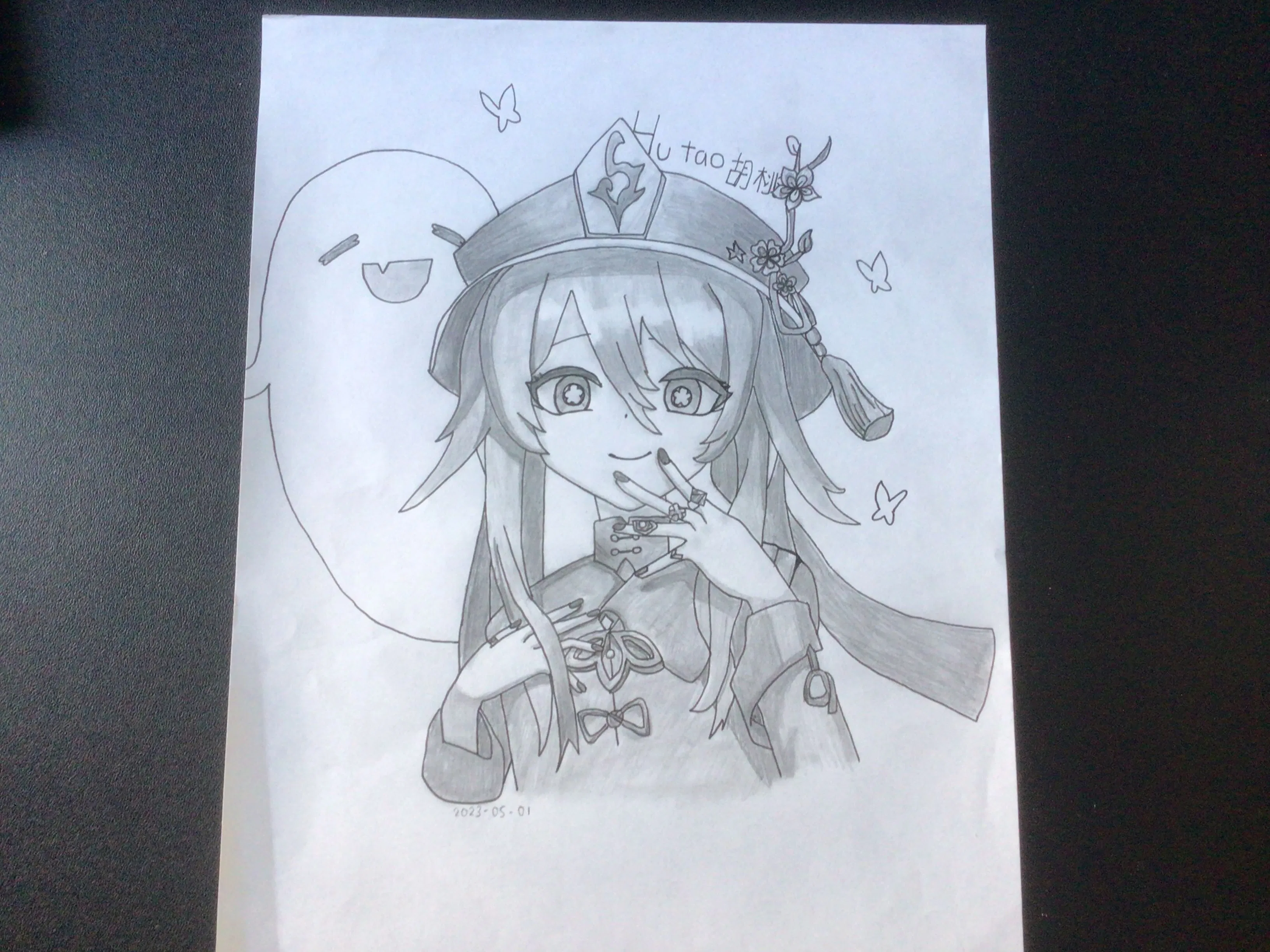 Hutao drawing! Genshin Impact | HoYoLAB