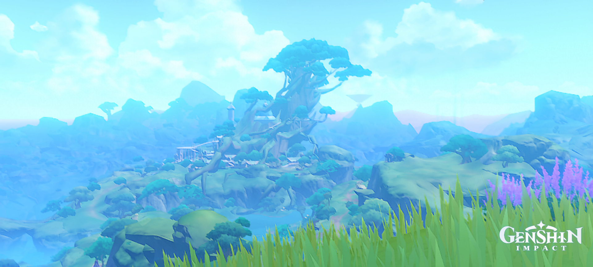 Beautiful light blue sky Genshin Impact | HoYoLAB
