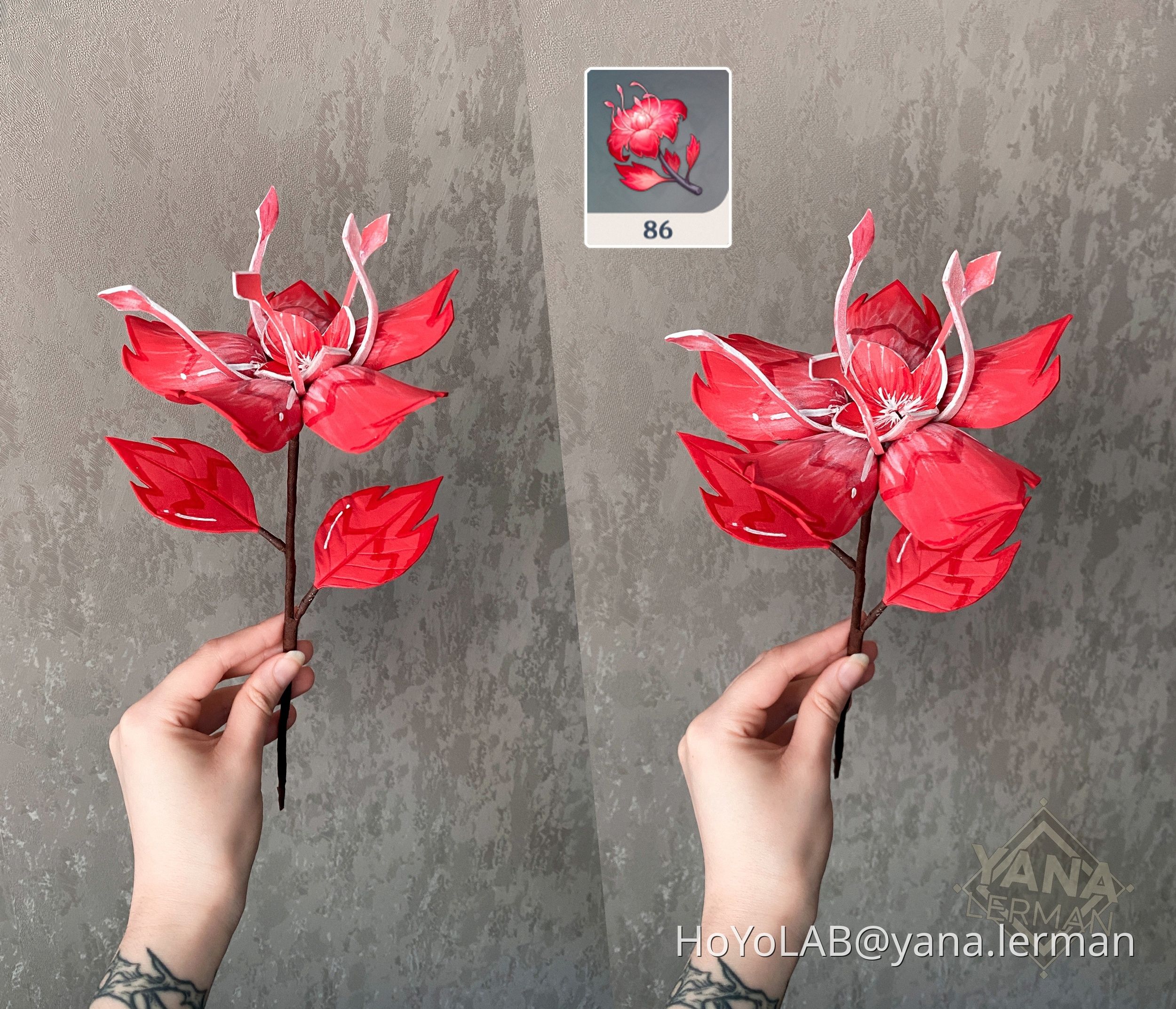 My handmade flower from Genshin Impact Genshin Impact | HoYoLAB